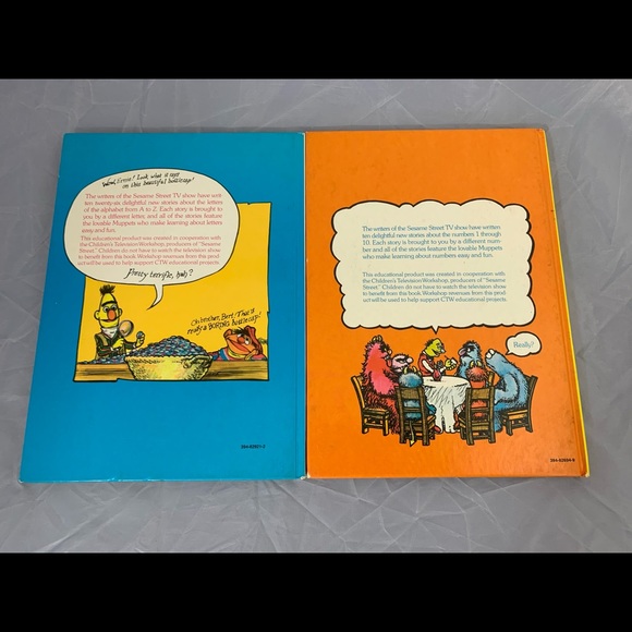 Sesame Street | Other | Vintage Sesame Street 23 Abc Story Books Bundle ...
